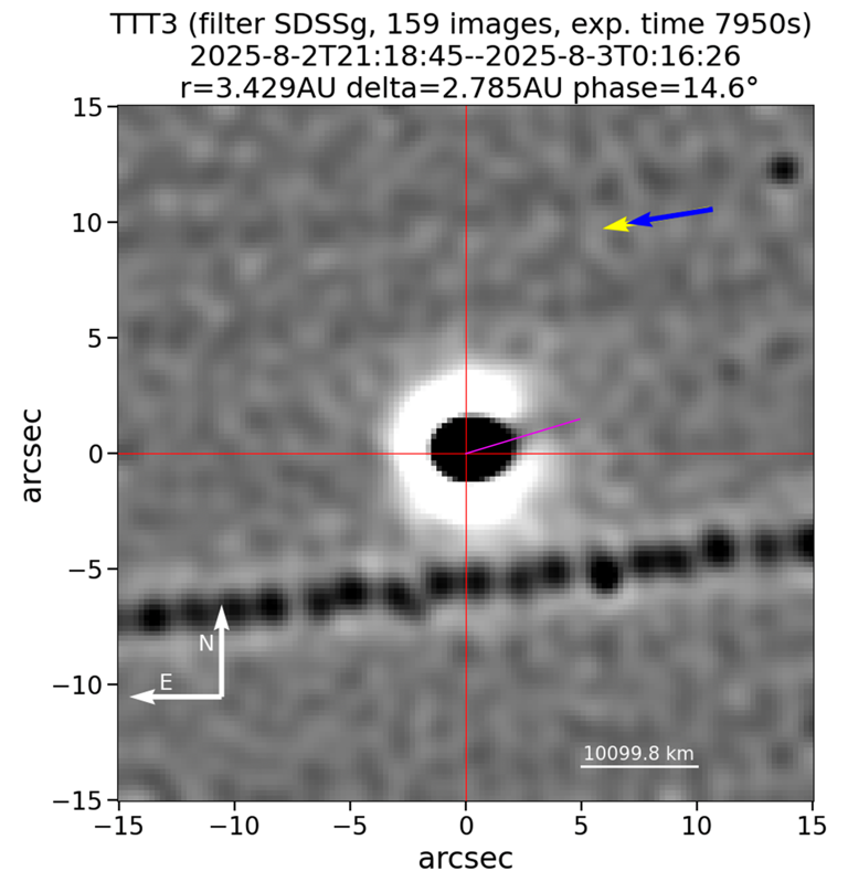 New images of interstellar object 3I/ATLAS show giant 'jet' shooting ...