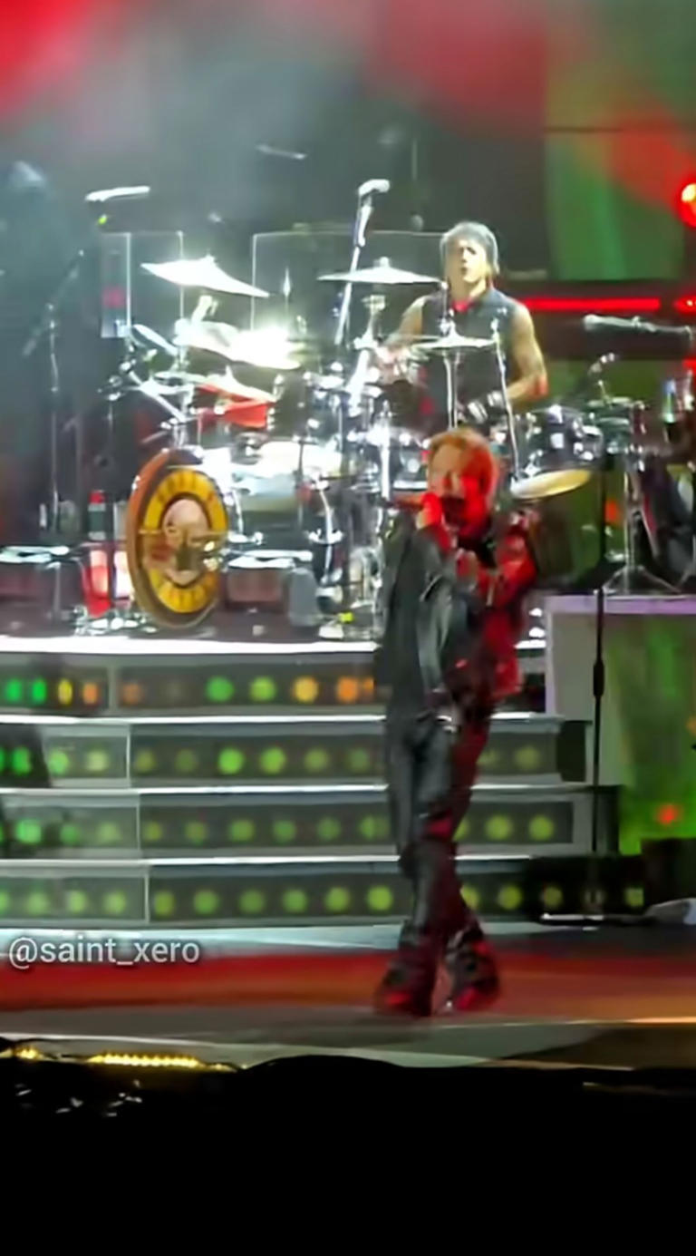 Guns N’ Roses addresses Axl Rose’s on-stage tantrum — and rumor that ...