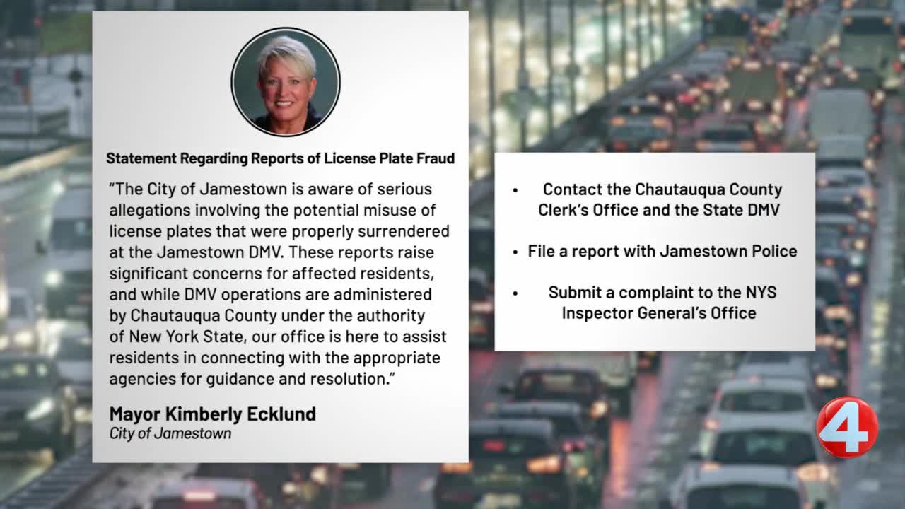 Mayor: Serious allegations of potential wrongdoing at Jamestown DMV