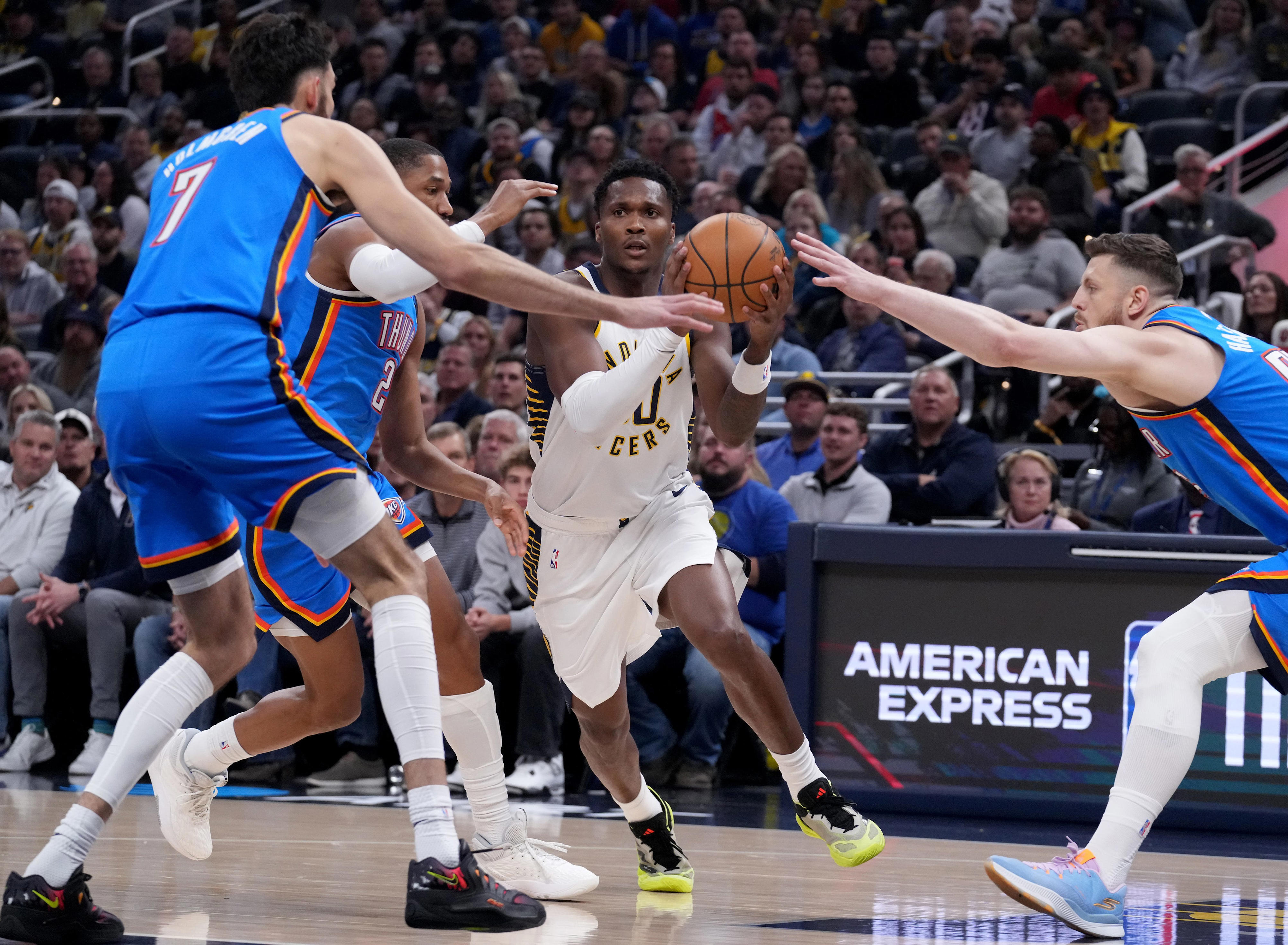 Pacers' Bennedict Mathurin out for rest of game vs Memphis with sore ...