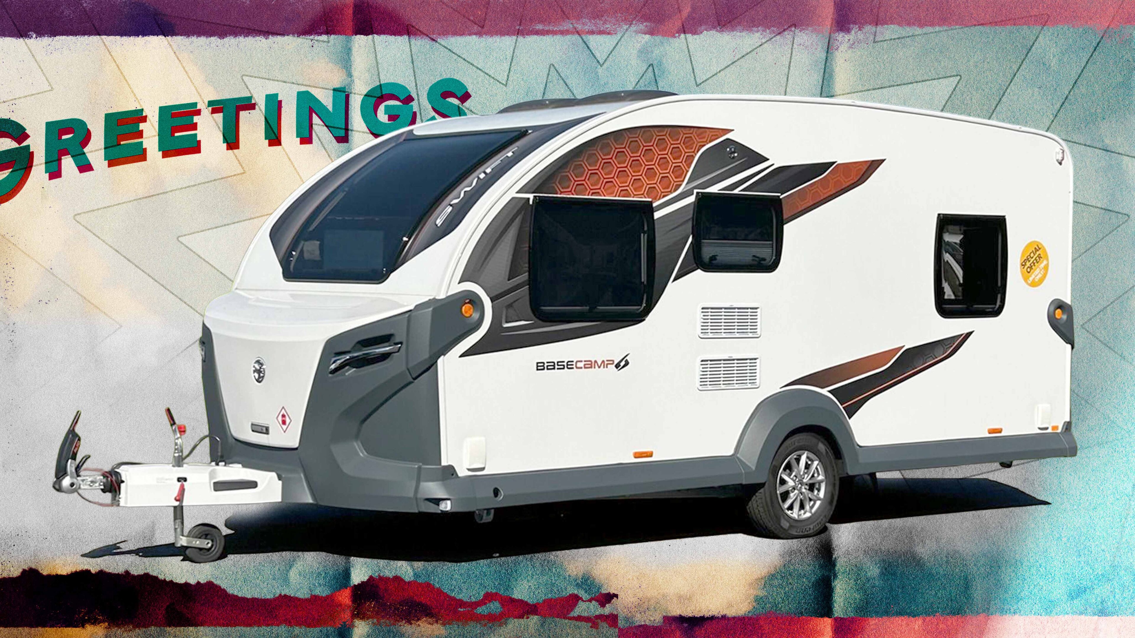 Here are nine very optimistically-named caravans