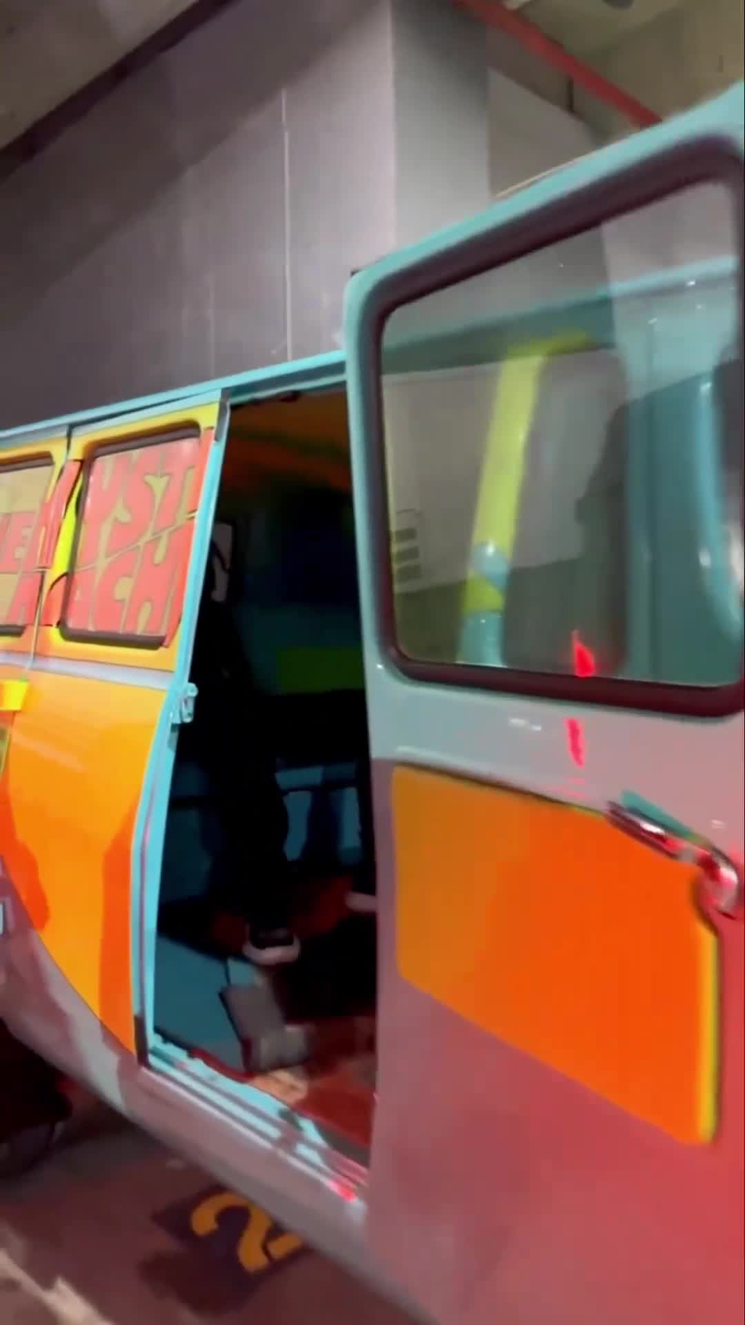 Mystery Machine on Gold 24’s wire wheels