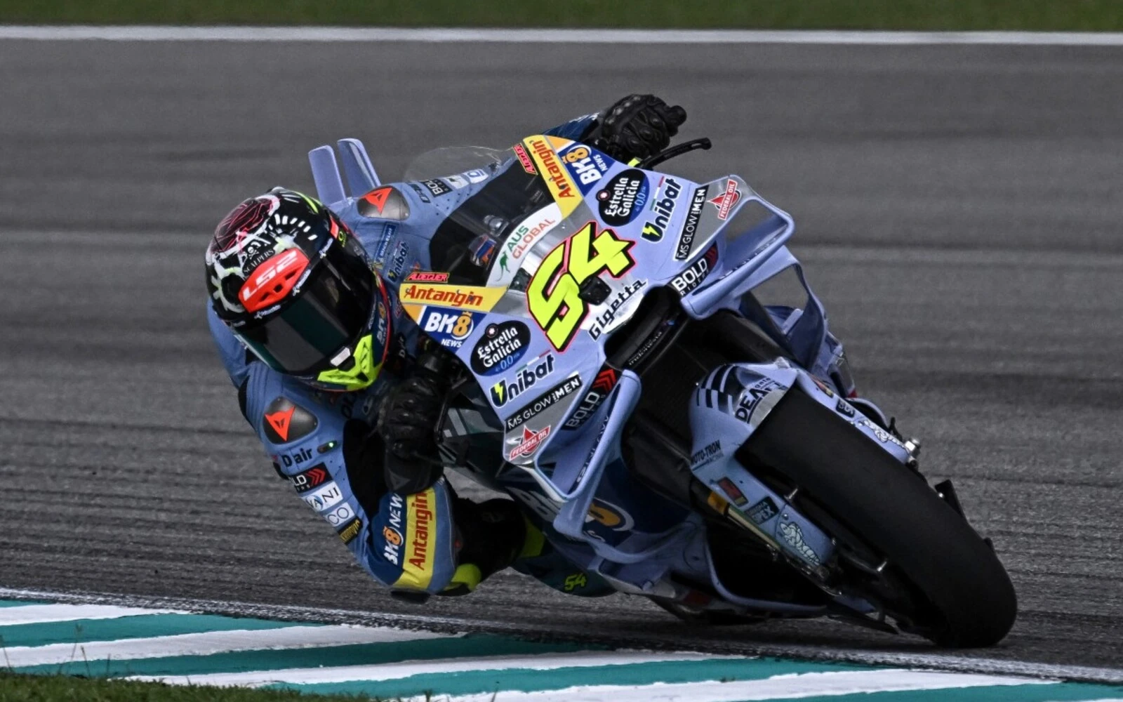 Aldeguer fastest in rain-hit Malaysian MotoGP practice