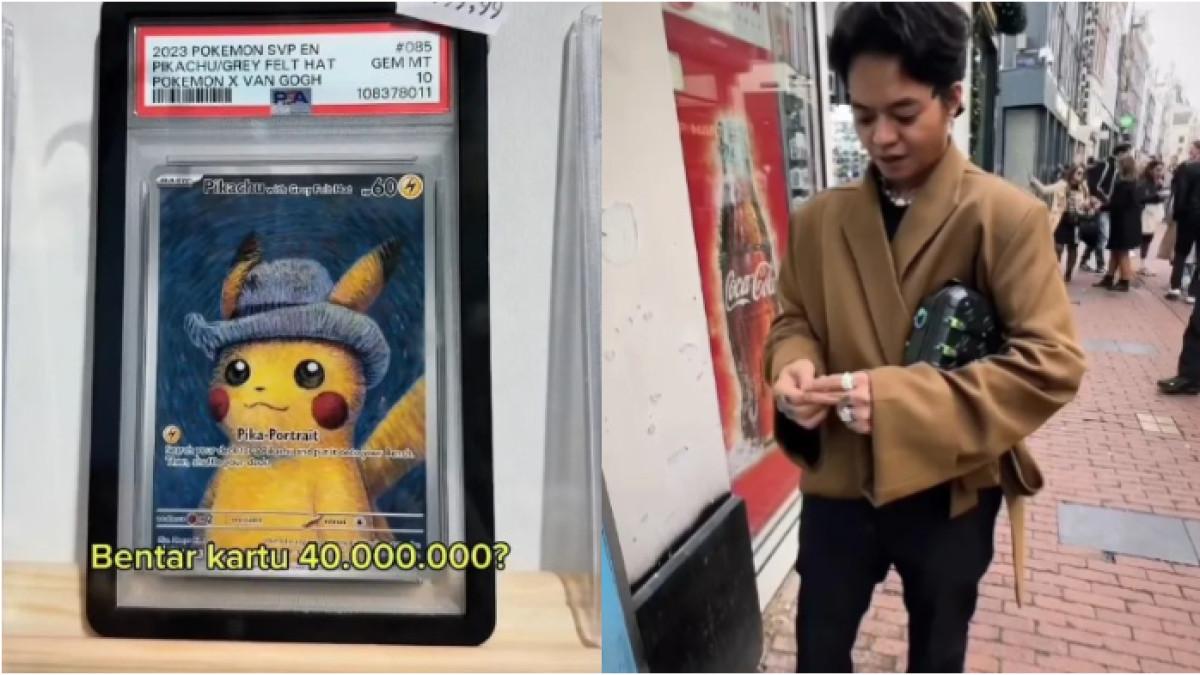 Demi Koleksi,Reza Arap Rela Beli Selembar Kartu Pokemon Limited Harga ...
