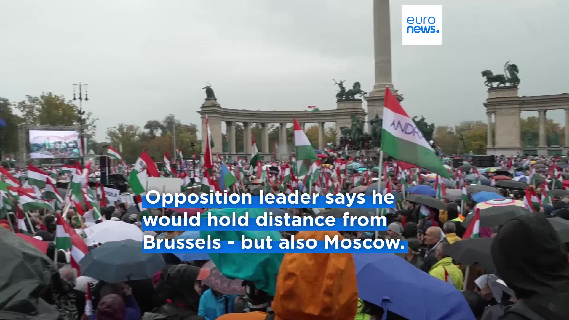 Hungary's Orbán and Magyar hold competing rallies before 2026 election