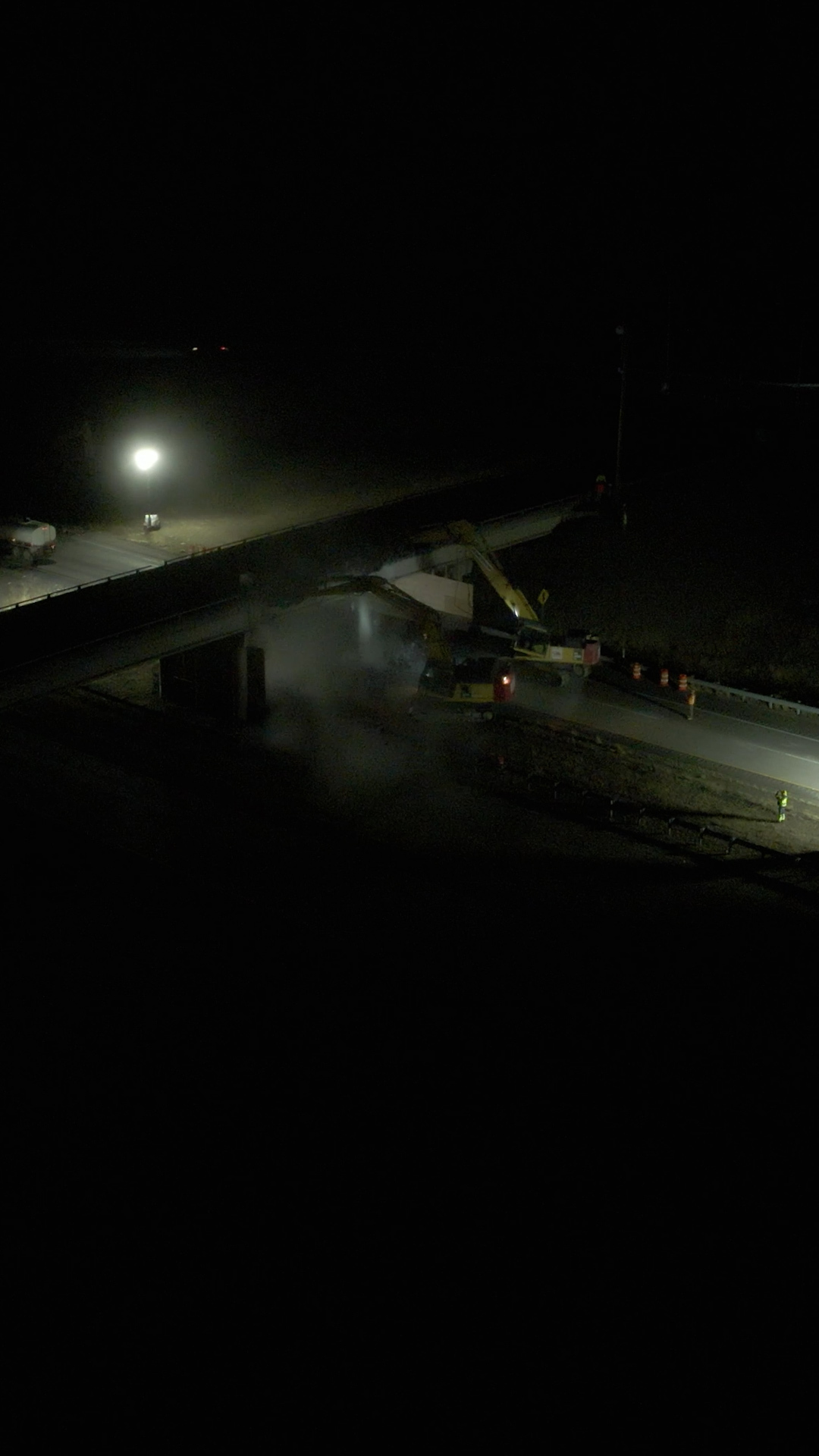 I-90 bridge demolished