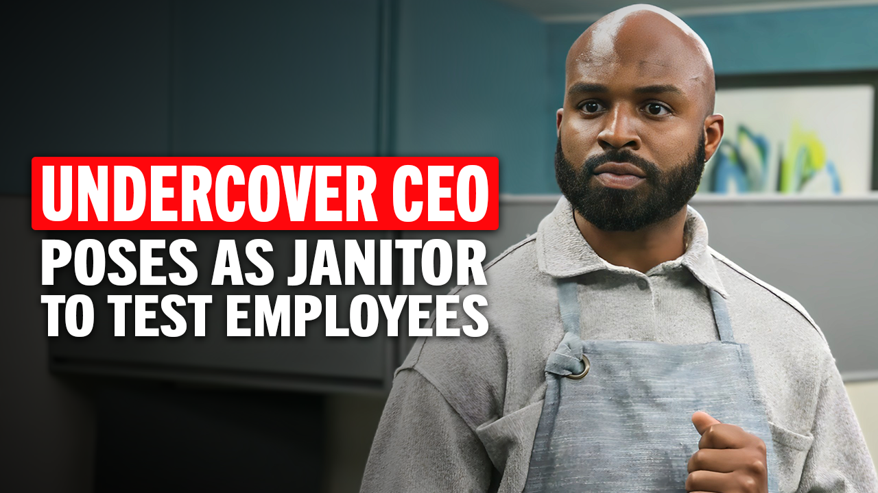 Undercover CEO Poses as Janitor and Uncovers Shocking Truth About Employees