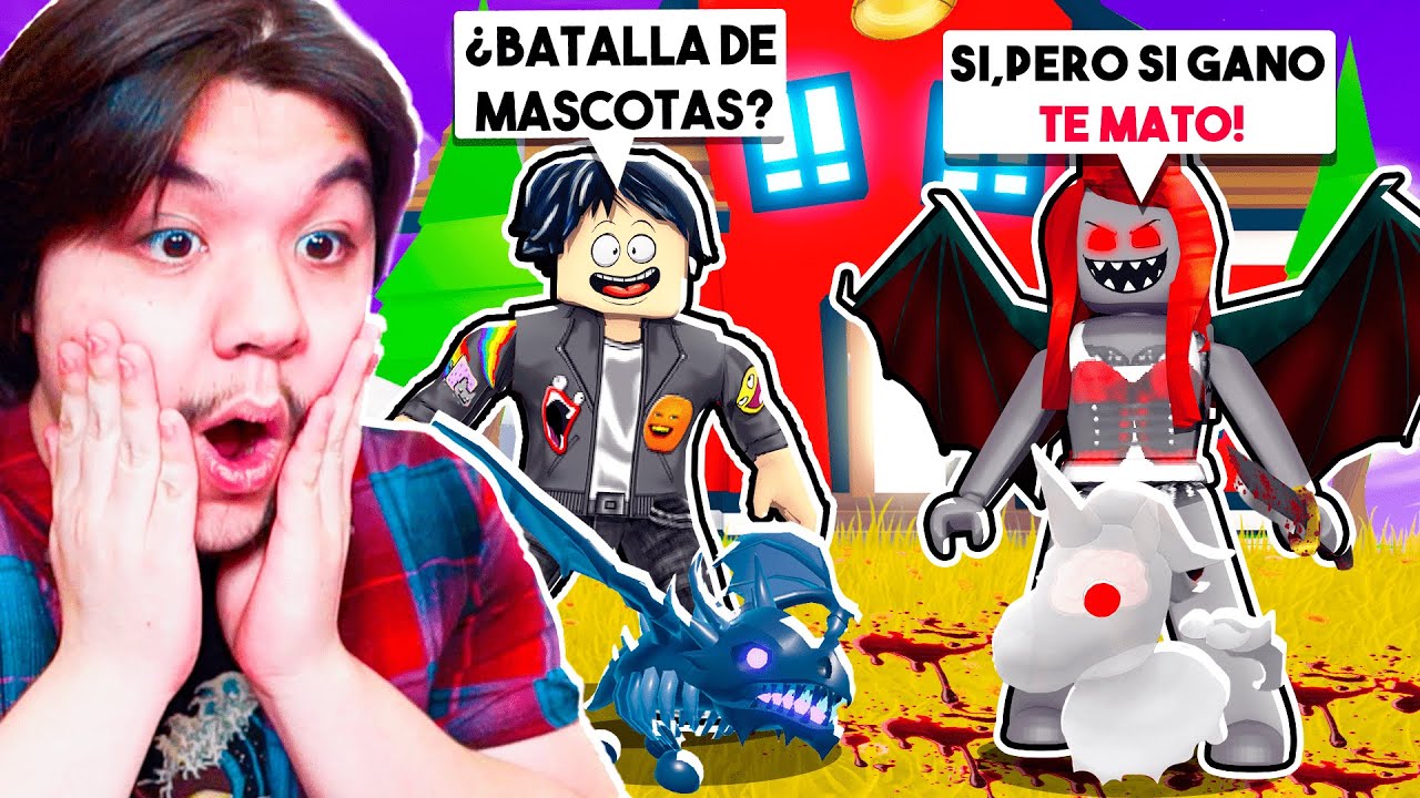 La Batalla de Mascotas Legendarias Más Terrorífica en Adopt Me Roblox
