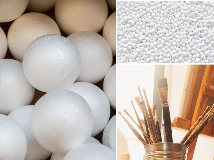 Basteln mit Styropor: Aus Styropor-Kugeln tolle Herbst-Deko zaubern