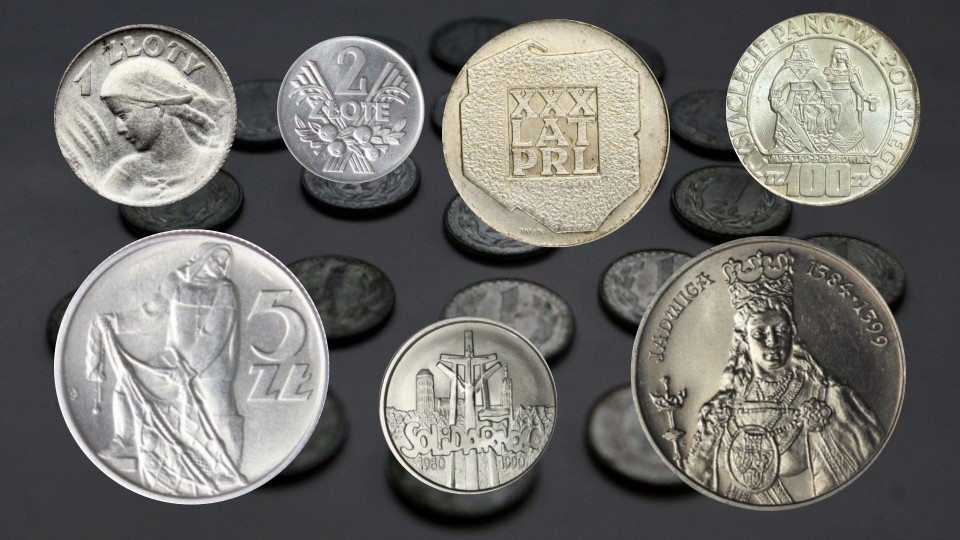 Stare polskie monety obiegowe. Tyle są teraz warte