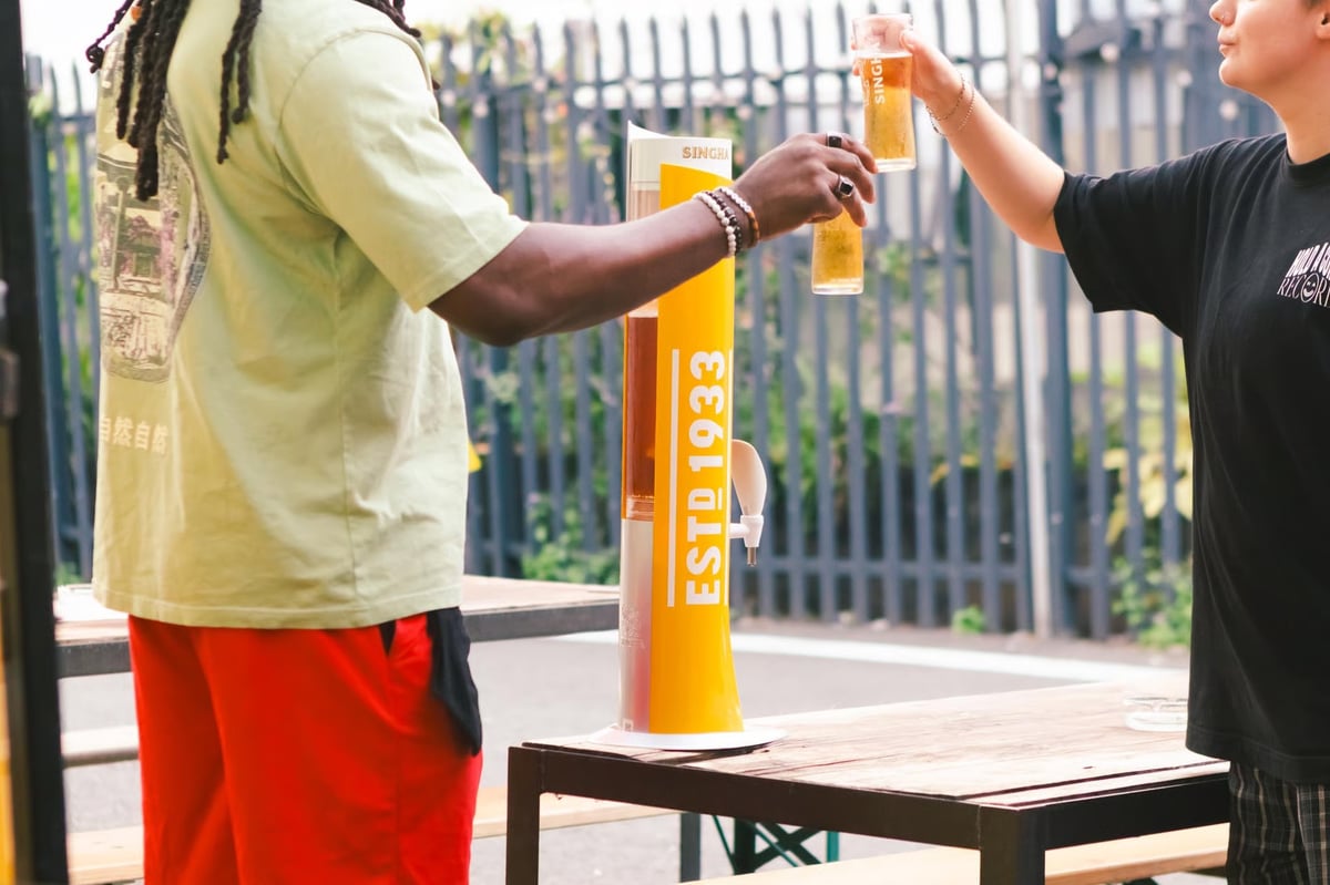 Josh Barrie at Kruk: Drink in the gap yah nostalgia