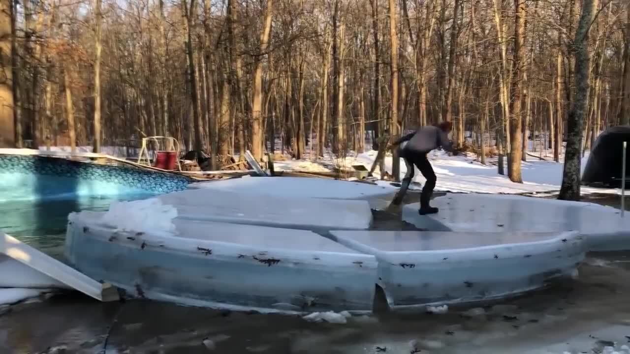 Winter Pool Party