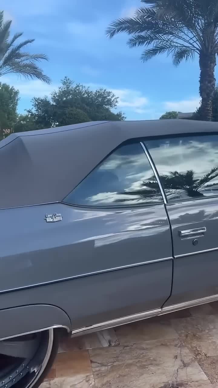 Rick Ross’s supercharged 73 Chevy donk on 26’s