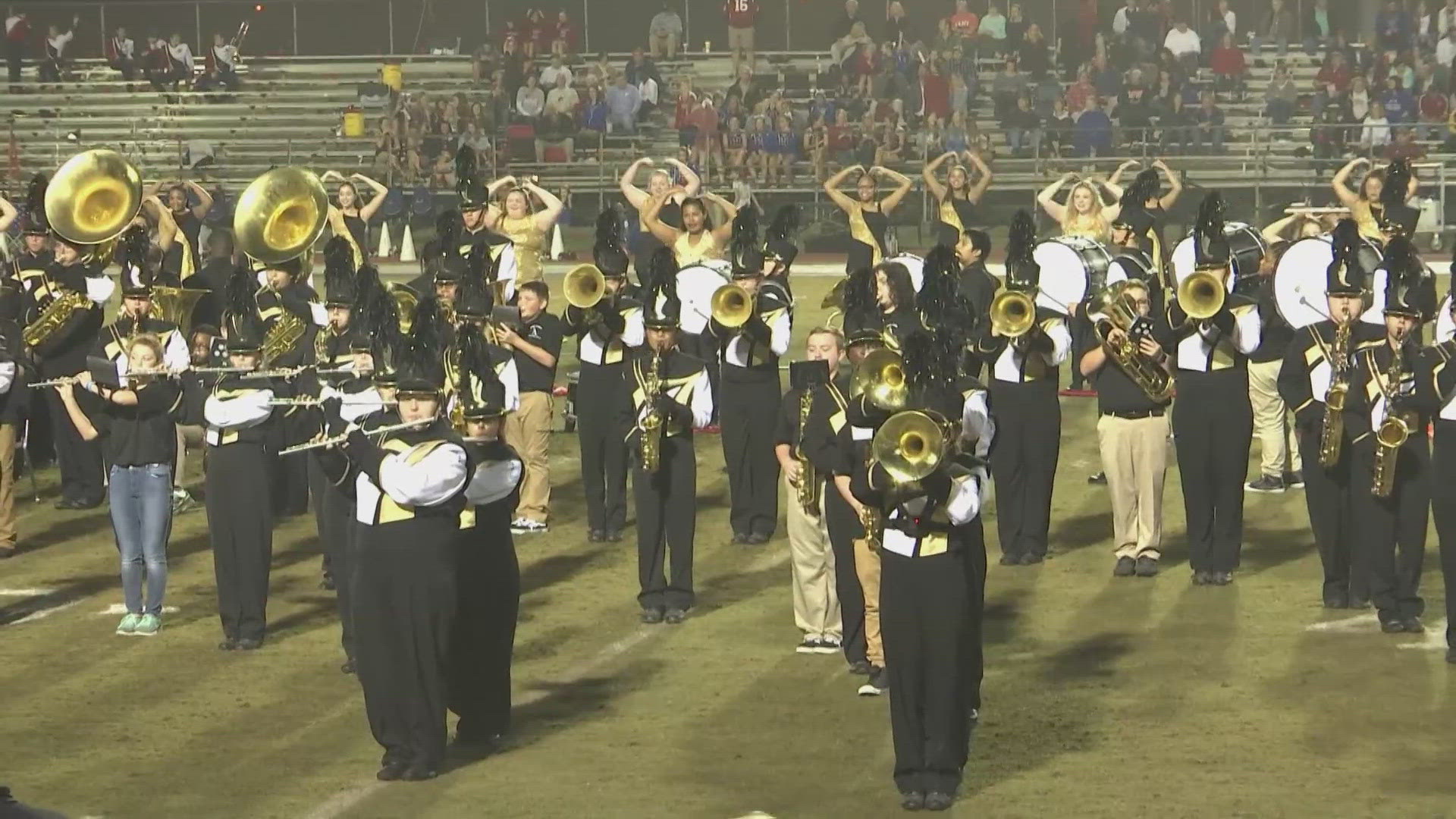 Pride of Athens Golden Eagle Marching Band contest set for Athens stadium