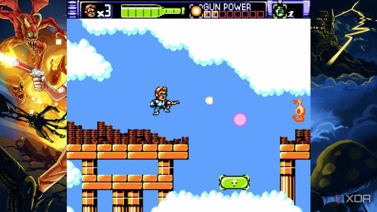 I get frustrated playing Angry Video Game Nerd 8-Bit, but that's the point