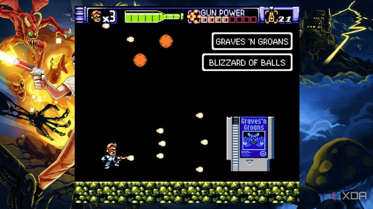 I get frustrated playing Angry Video Game Nerd 8-Bit, but that's the point