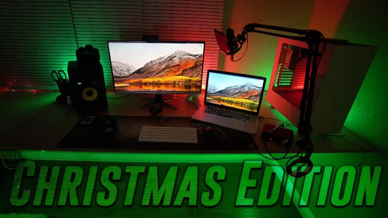 BUILDING THE ULTIMATE GAMING SETUP! (MORE PHILIPS HUE LIGHTS!!)