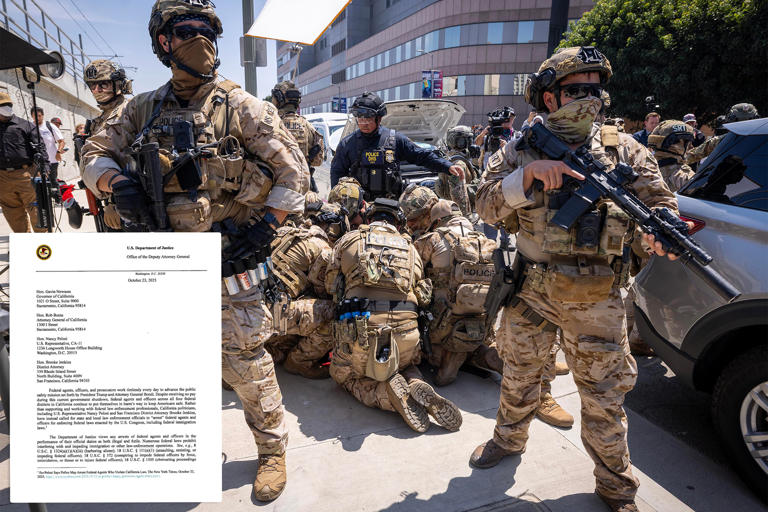 DOJ tells California officials to back off ‘apparent criminal ...