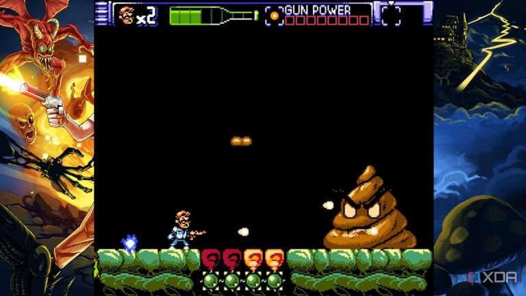 I get frustrated playing Angry Video Game Nerd 8-Bit, but that's the point