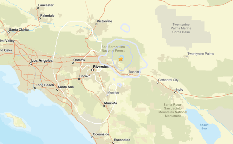 3.3 magnitude earthquake hits San Bernardino County