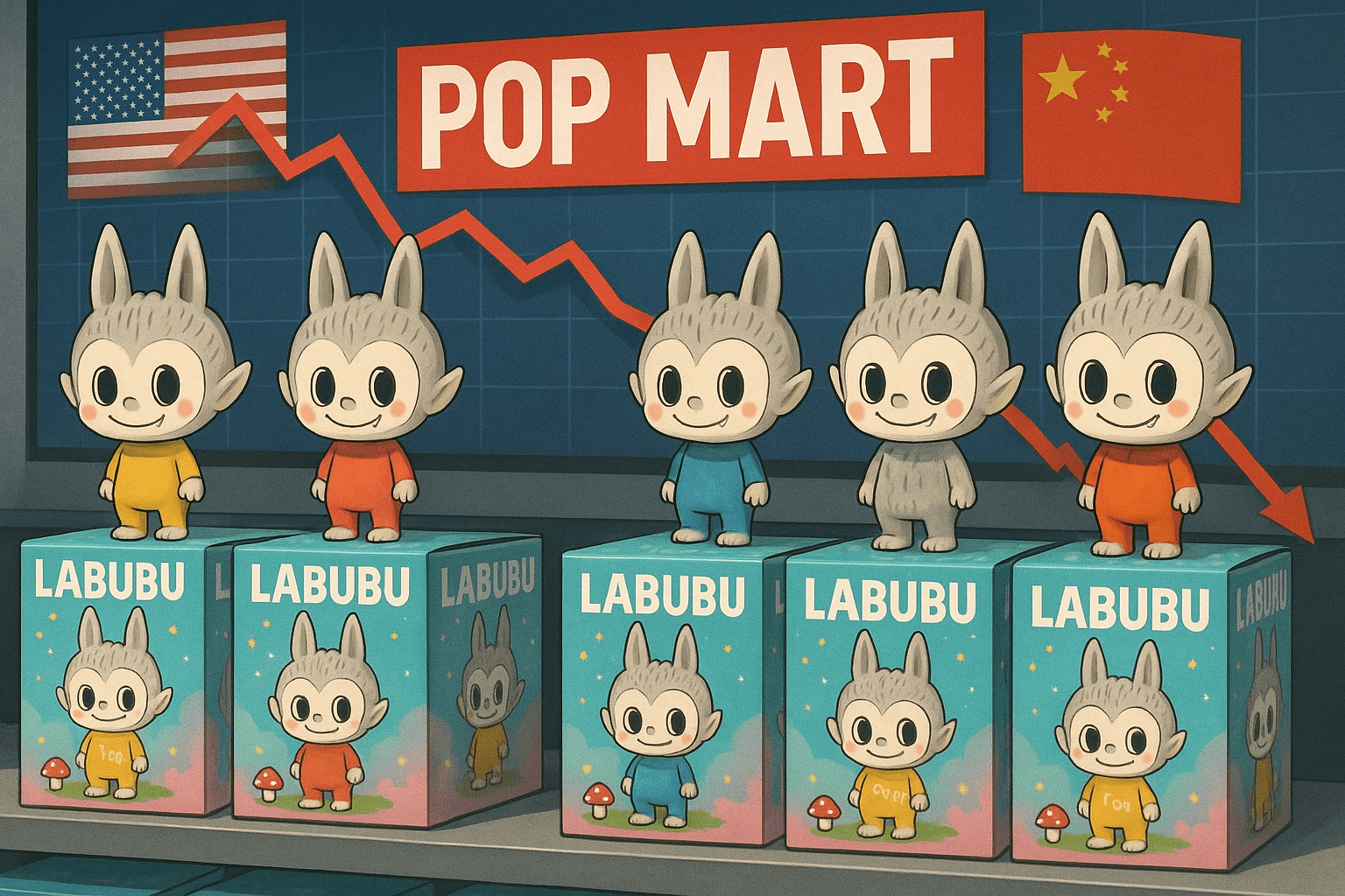 Pop Mart shares slide 9% as enthusiasm for Labubu dolls shows signs of ...