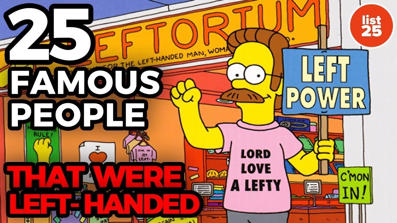 25 Famous People You Didn't Know Were Left Handed