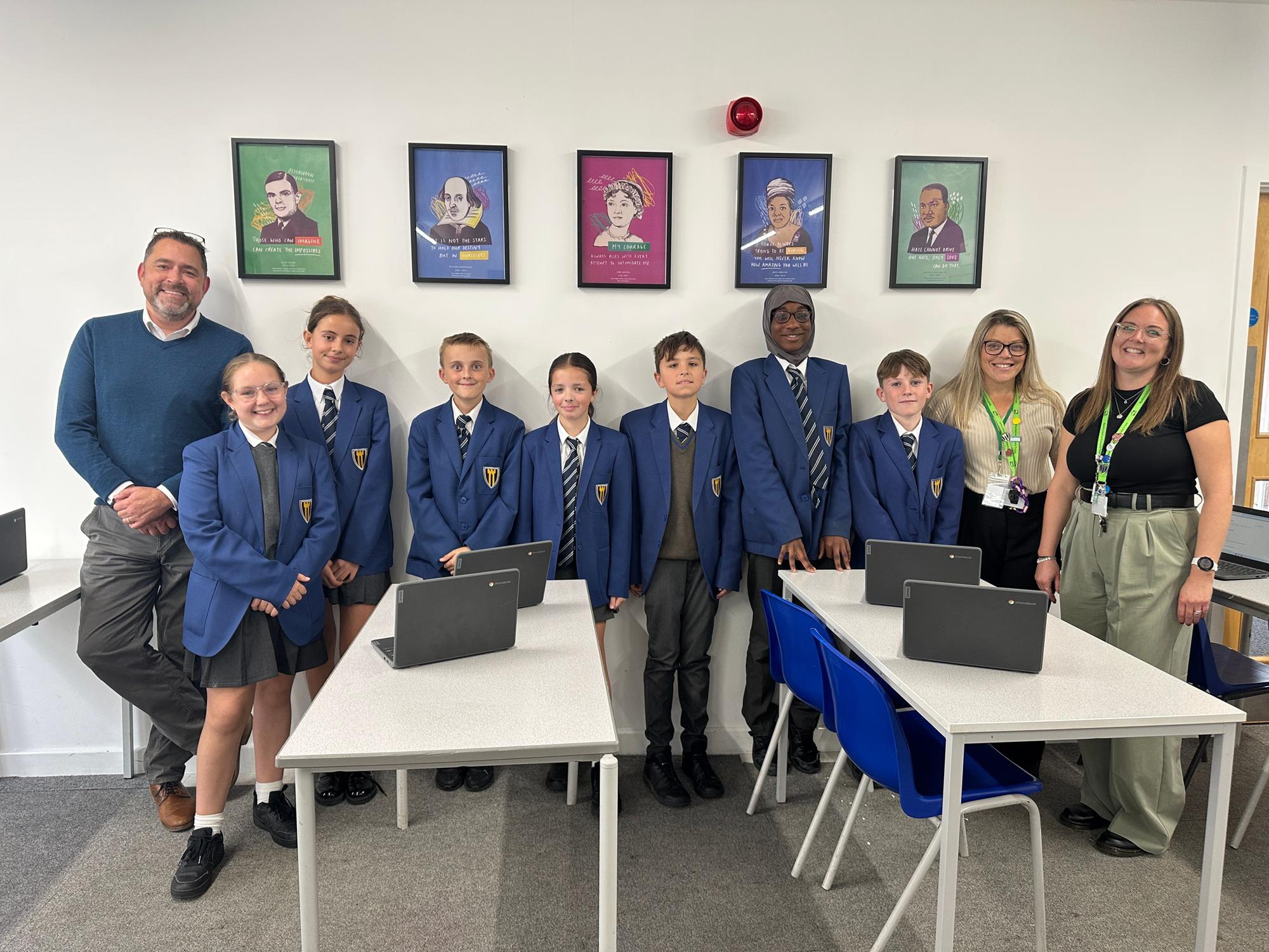 Castle Newnham launches ‘Chromebook Quest’ - local businesses called to ...