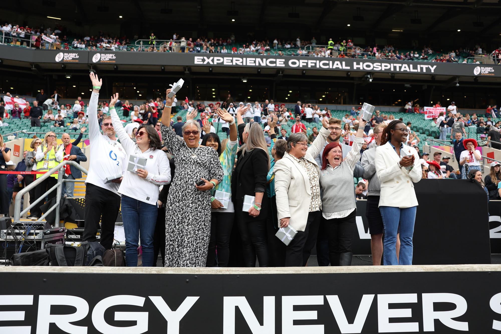 Northampton Women’s Rugby World Cup volunteers rewarded with unique ...