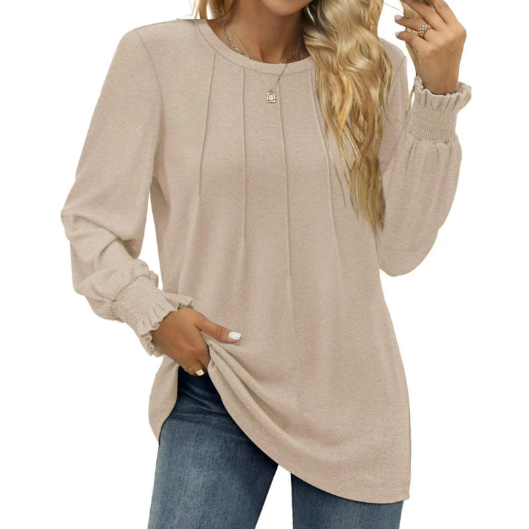 Walmart’s $11 long-sleeve tunic is ‘soft as butter,’ and it comes in 21 ...