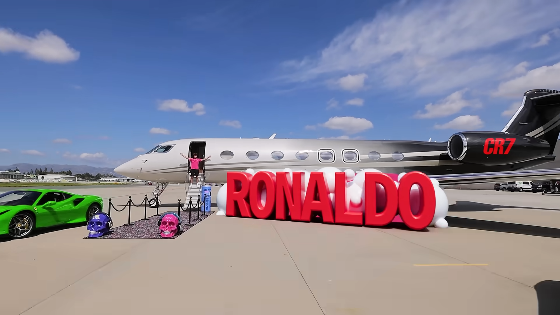Building a private jet for Ronaldo