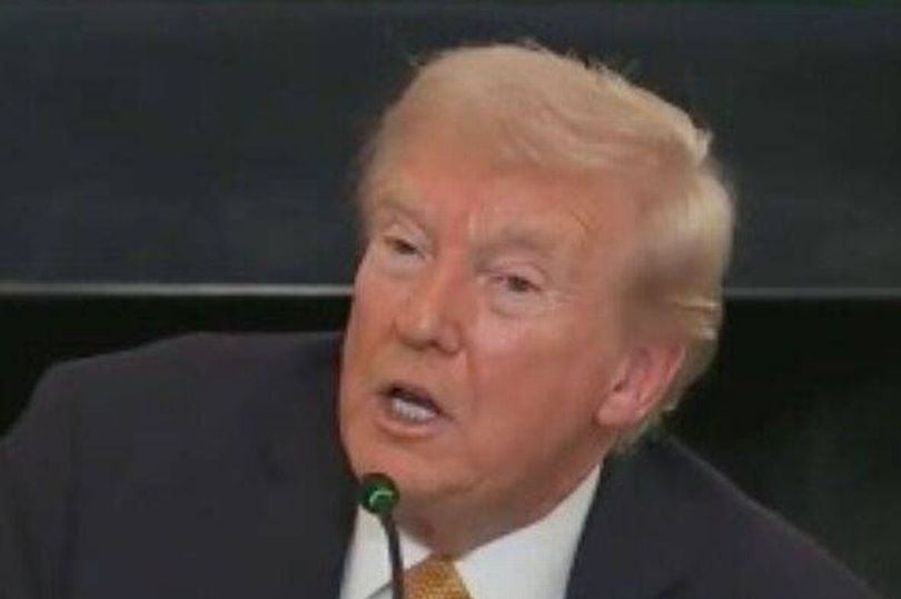 Trump fumes at CNN reporter as speech takes turn over crypto exchange ...