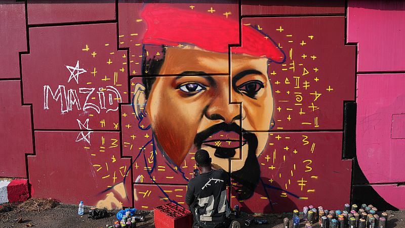 Graffiti gains support in Guinea’s capital