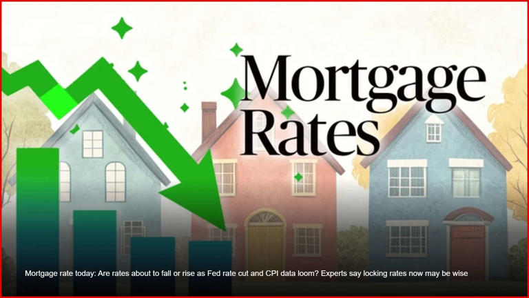 Mortgage rate today: Are rates about to fall or rise as Fed rate cut ...