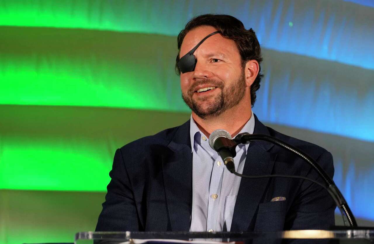 Dan Crenshaw is one of the most famous members of Congress. Now he faces his toughest primary yet.