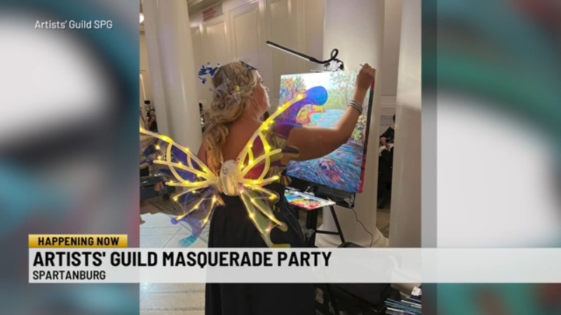 Get tickets now for Artist Guild of Spartanburg annual Masquerade party