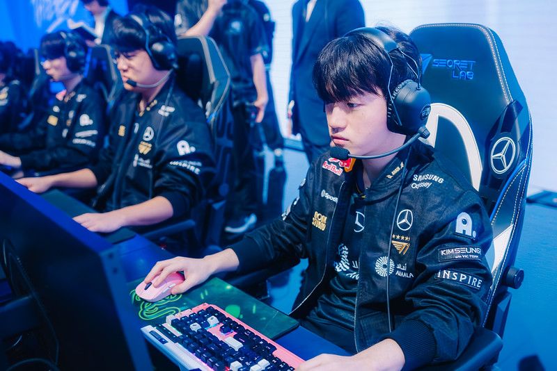 T1, 100T 잡고 월즈 스위스 최종전 진출