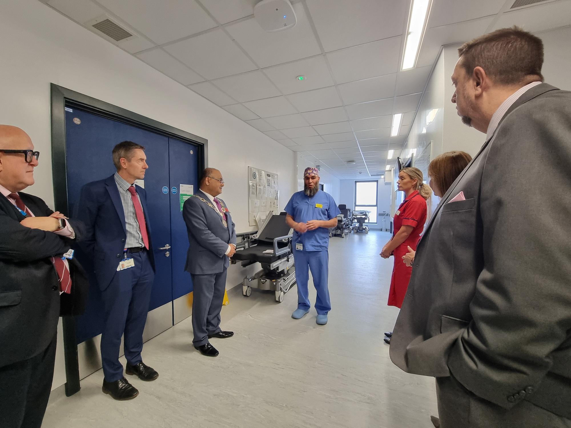 Ribbon cut to officially open new surgical hub at Dewsbury Hospital