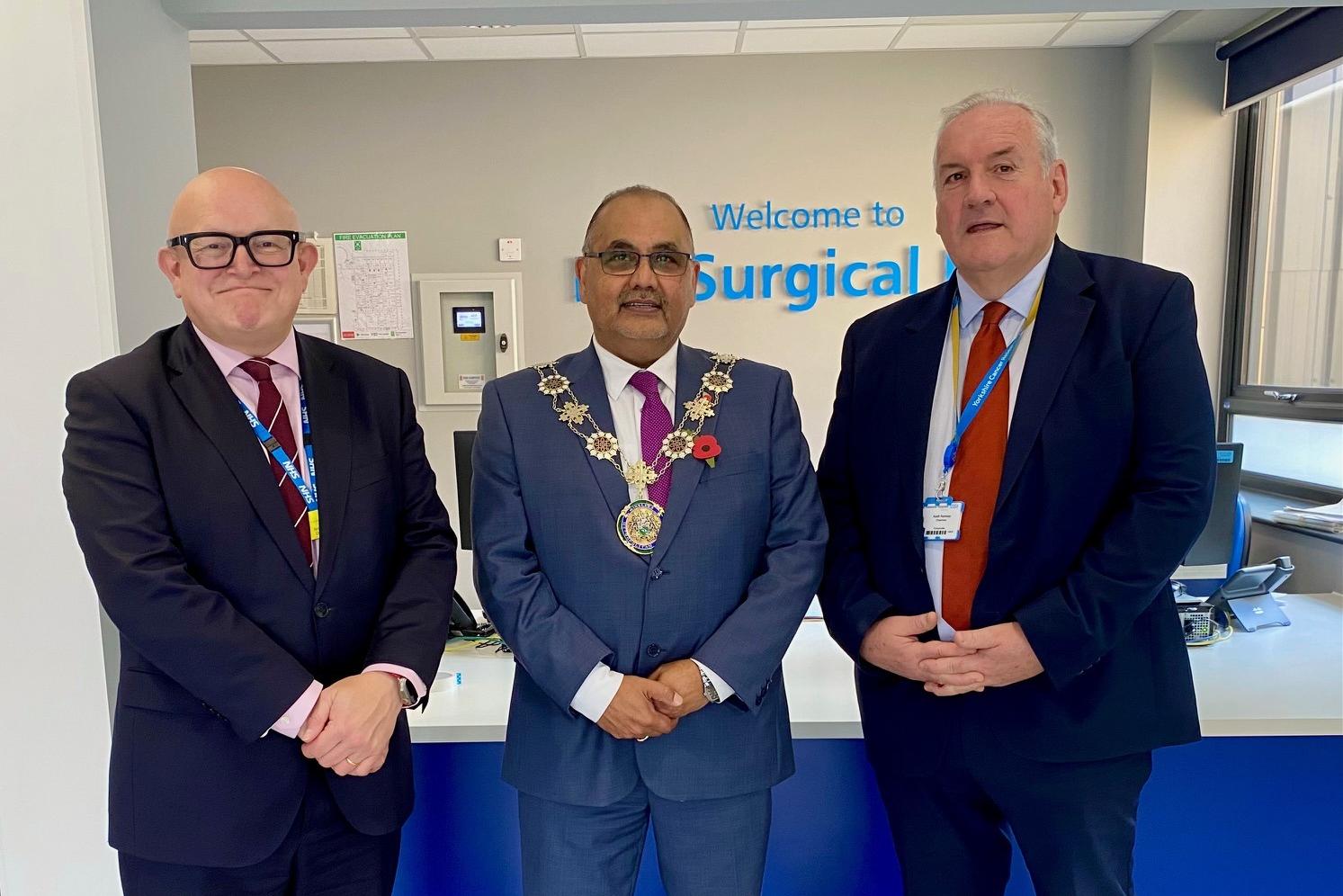 Ribbon cut to officially open new surgical hub at Dewsbury Hospital