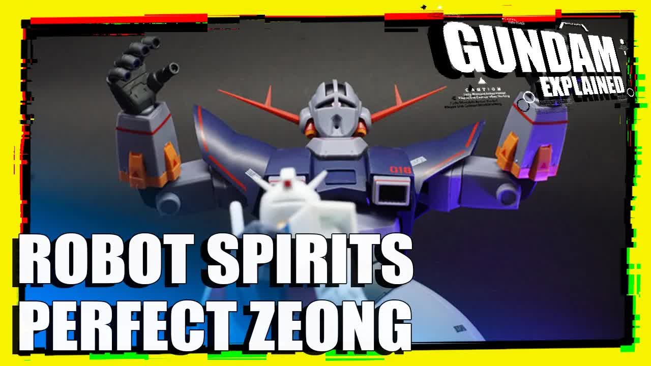 Robot Spirits MSN-02 Perfect Zeong Ver. ANIME [action figure review]