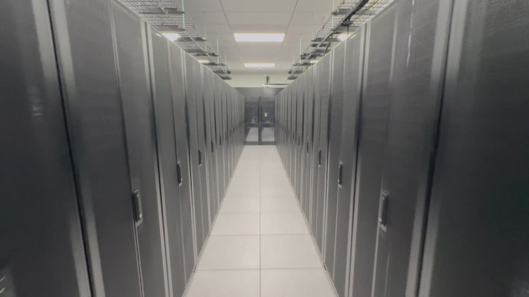 Getting a rare look inside a St. Louis data center