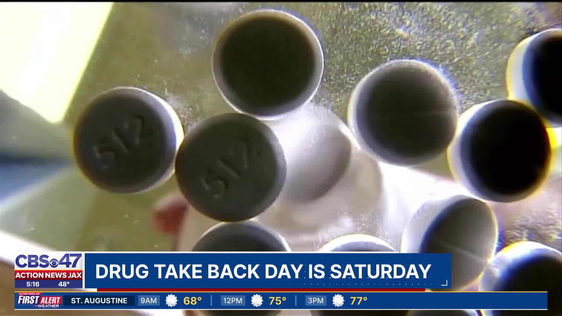 Get rid of unused prescription drugs on Drug Take Back Day
