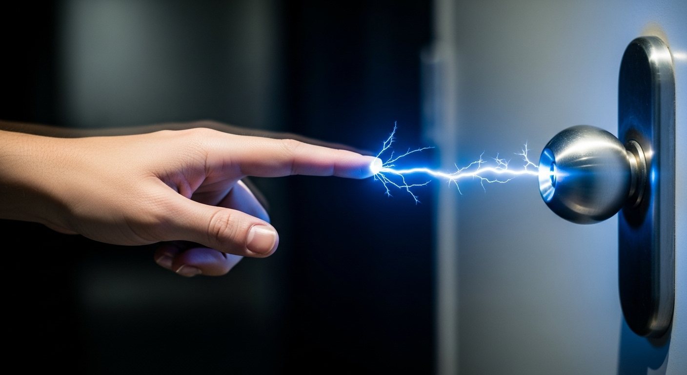 Pourquoi reçoit-on des décharges électriques en touchant des objets ...