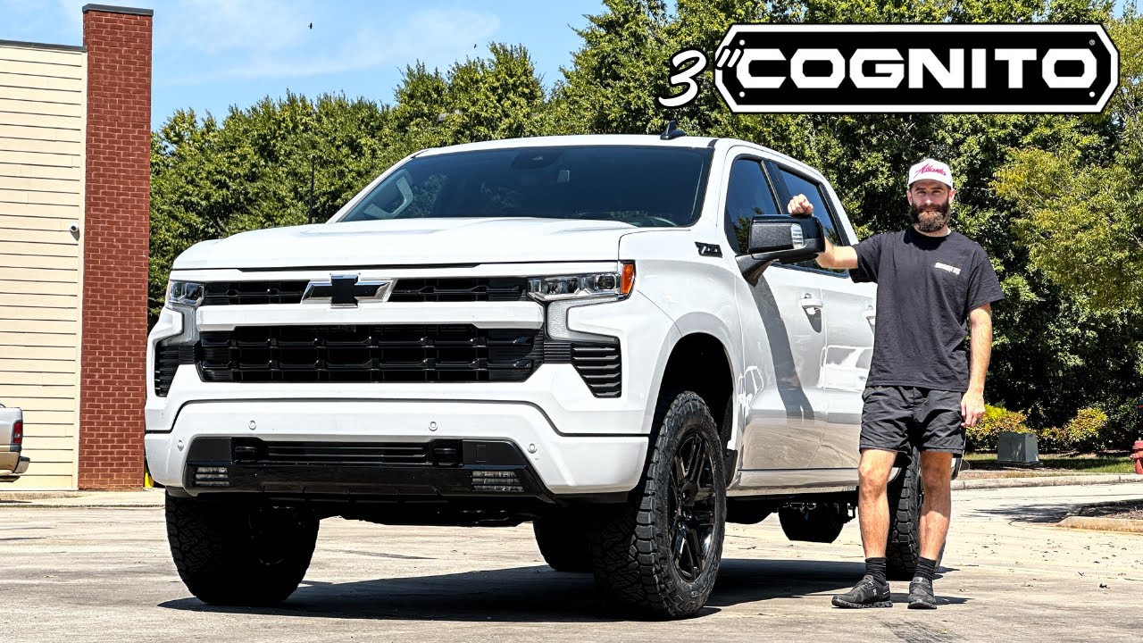 Custom 2025 Silverado 1500 With 3-Inch Cognito Lift Kit
