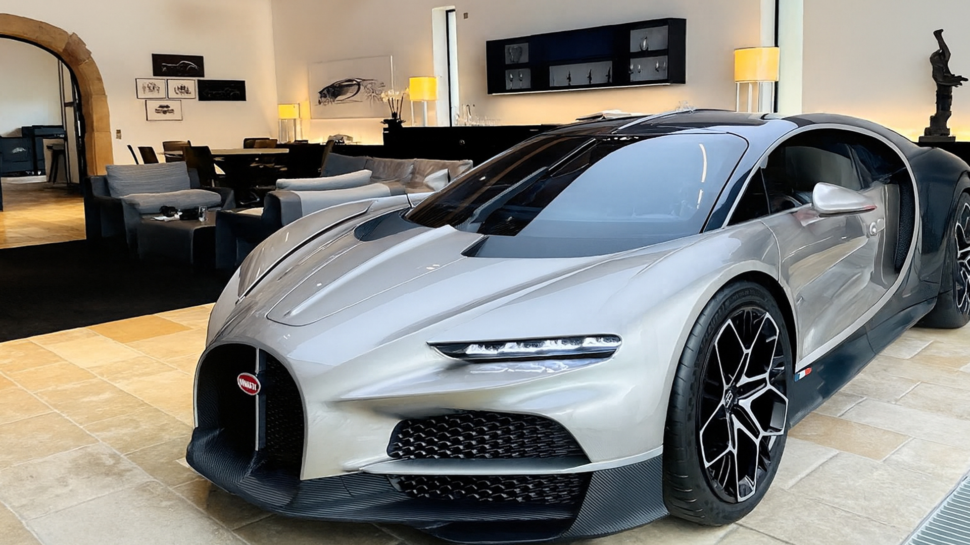 Bugatti Tourbillon V16 Preview at Factory