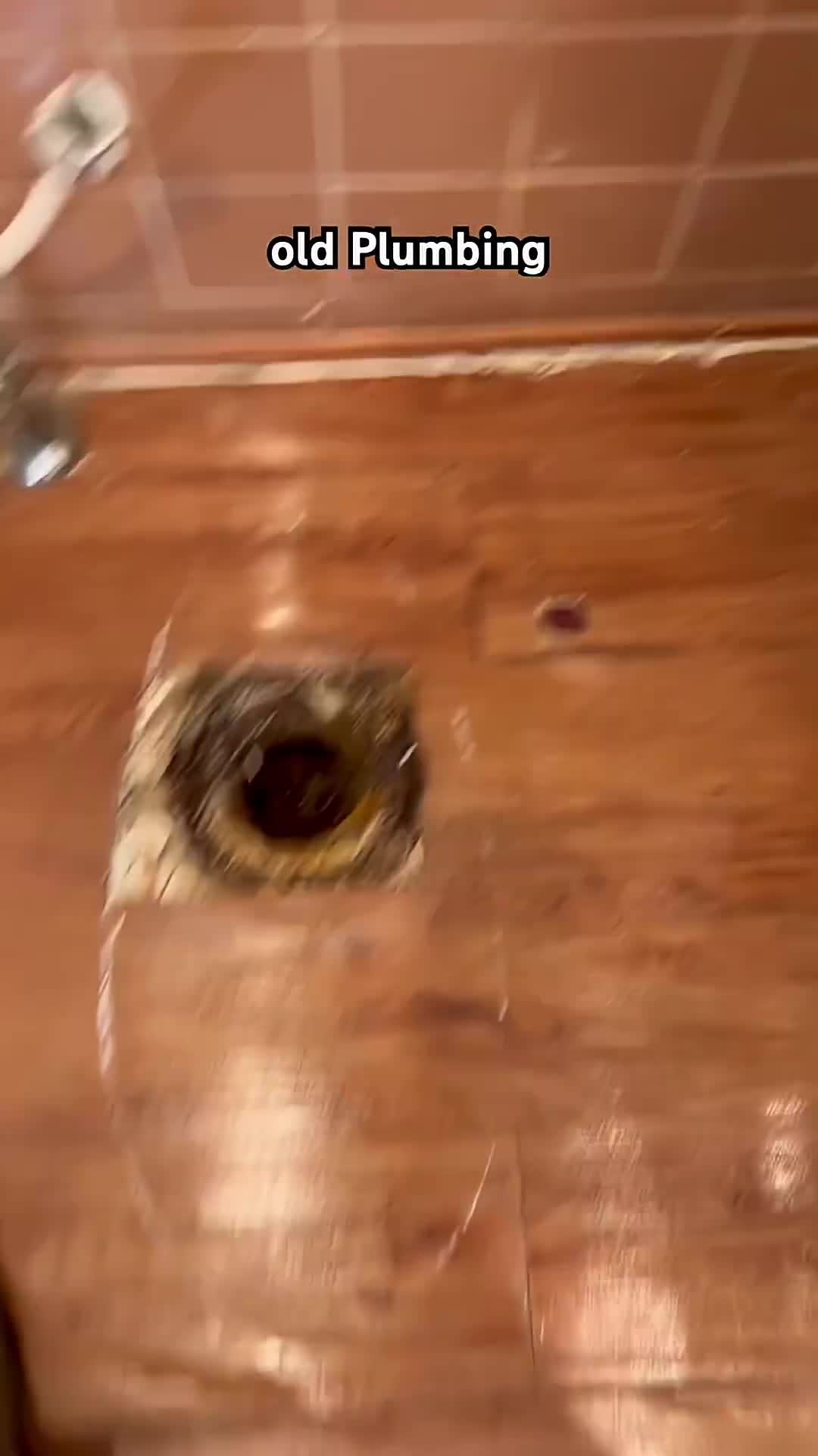 Drain snake stuck in my 100-year-old plumbing nightmare #plumbing # ...