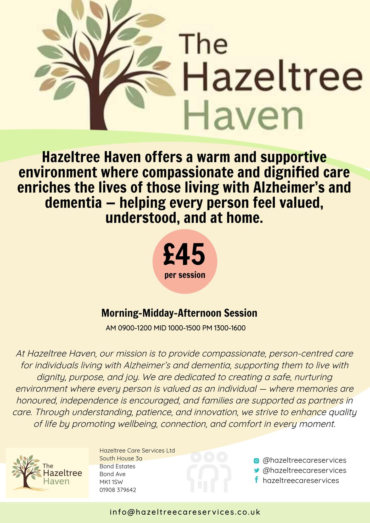 Grand opening of Hazeltree Haven - new centre for individuals with ...