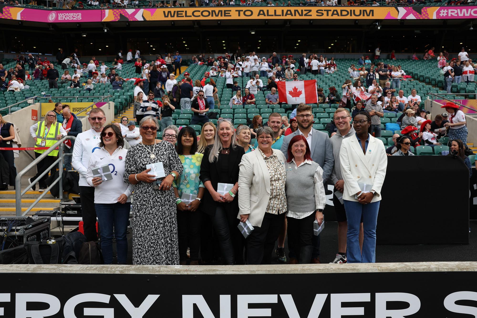 Yorkshire Women’s Rugby World Cup volunteers rewarded with unique ...
