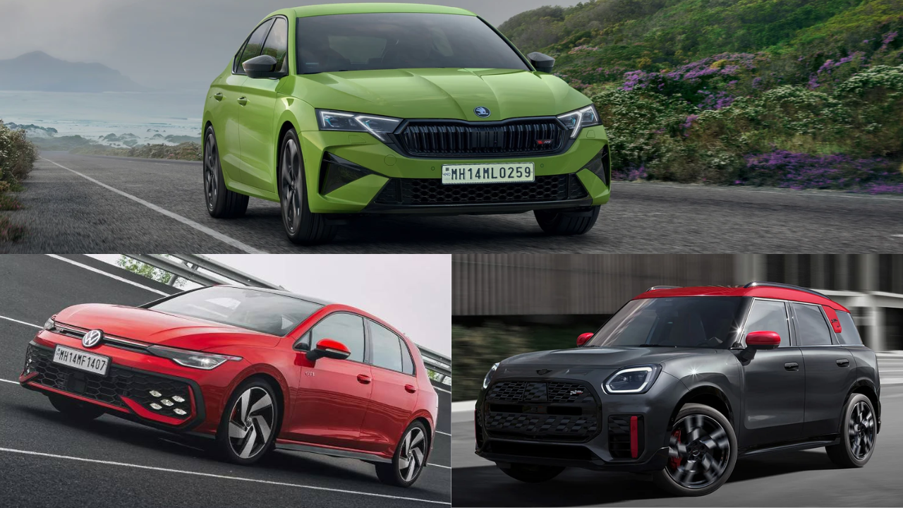 Skoda Octavia RS vs Mini Countryman JCW vs VW Golf GTI: Performance ...