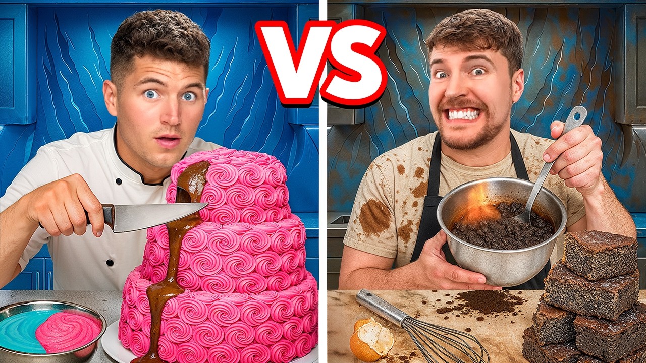 Tasty Food Battle: Cooking Against MrBeast