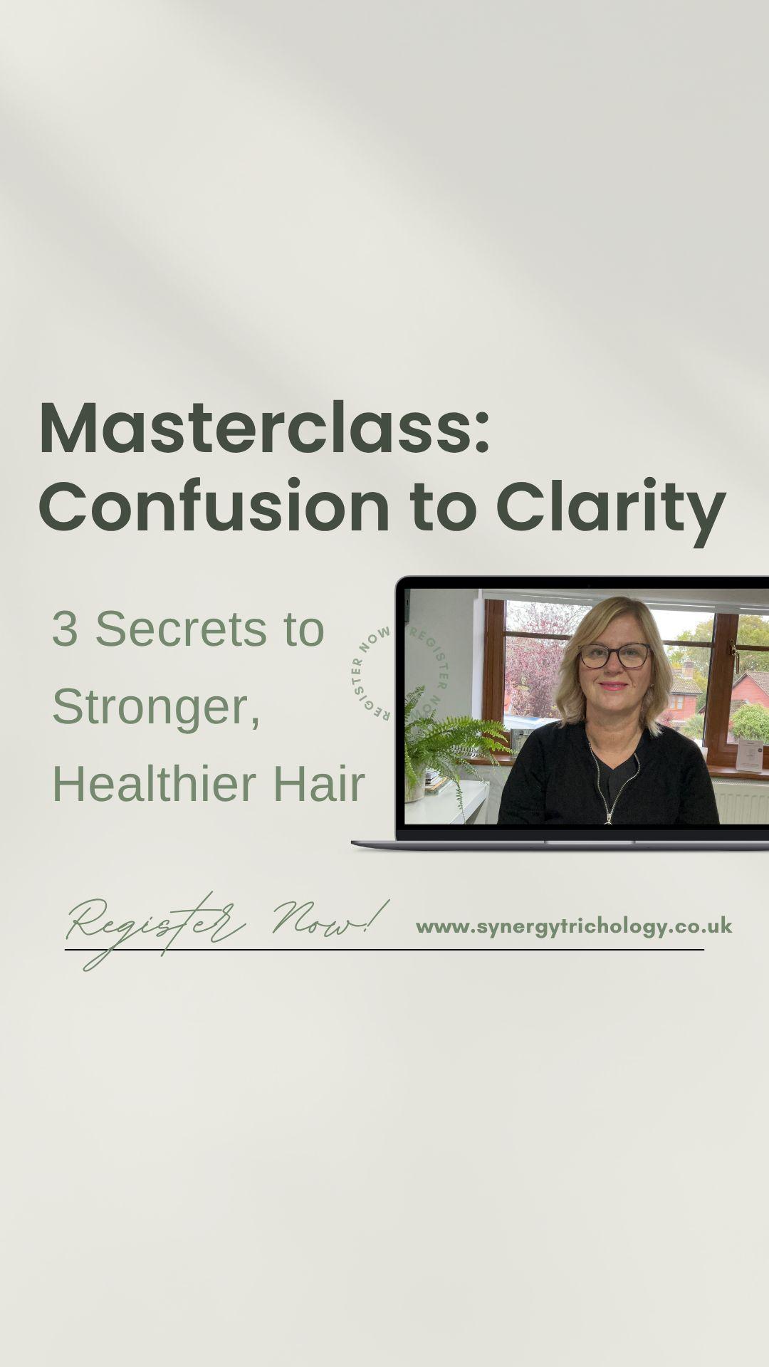Free masterclass helps women understand hair loss in menopause